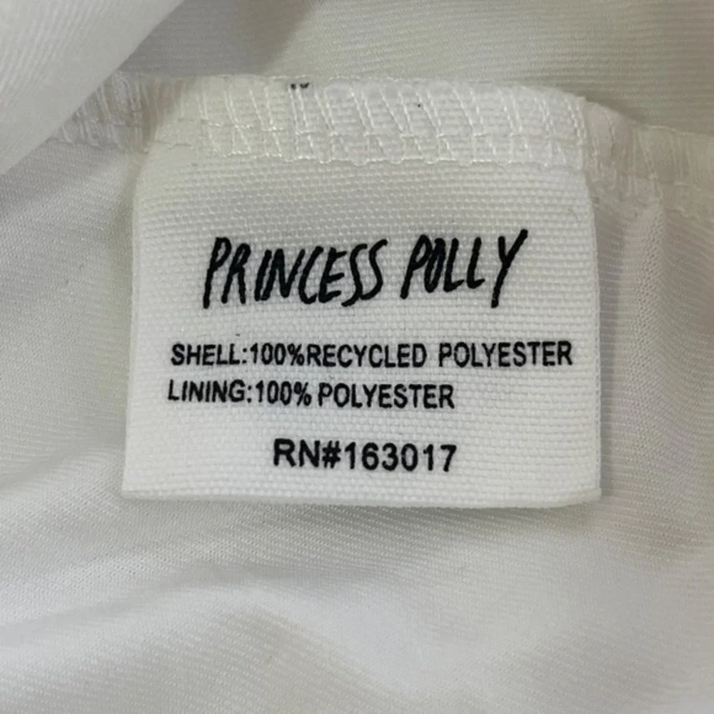 Princess Polly | Dresses | Princess Polly Mesh Mini Dress 6 White ...